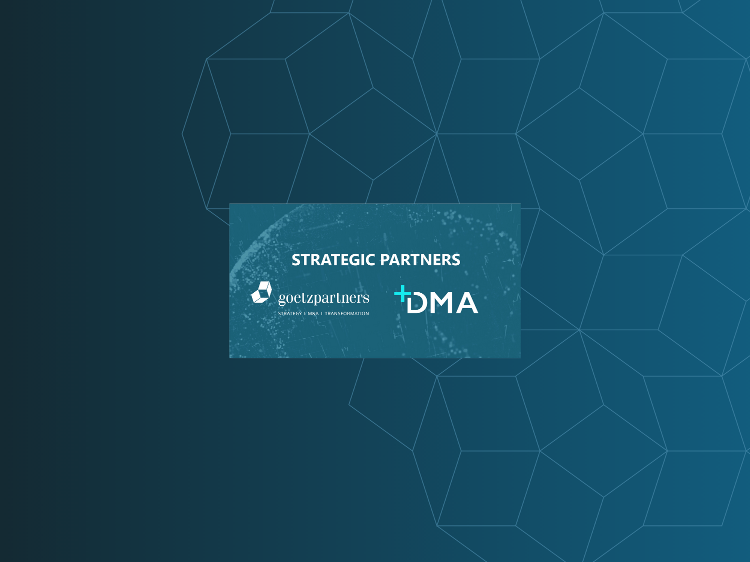 goetzpartners entered a strategic partnership with DMA Solutions ...